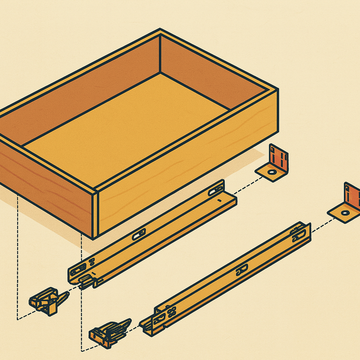 How to Install Undermount Drawer Slides in 7 Easy Steps