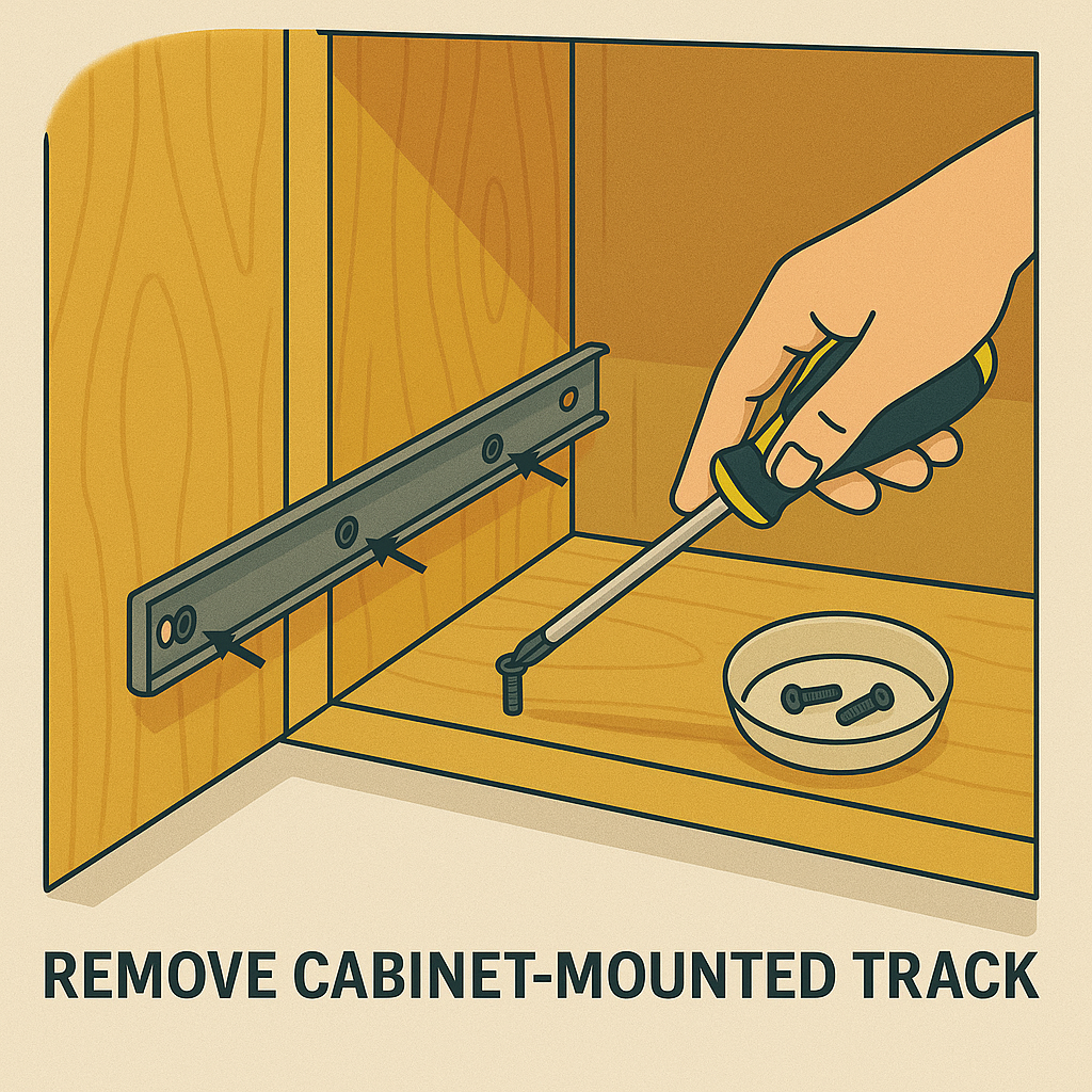 How To Remove Drawer Slides in 4 Easy Steps