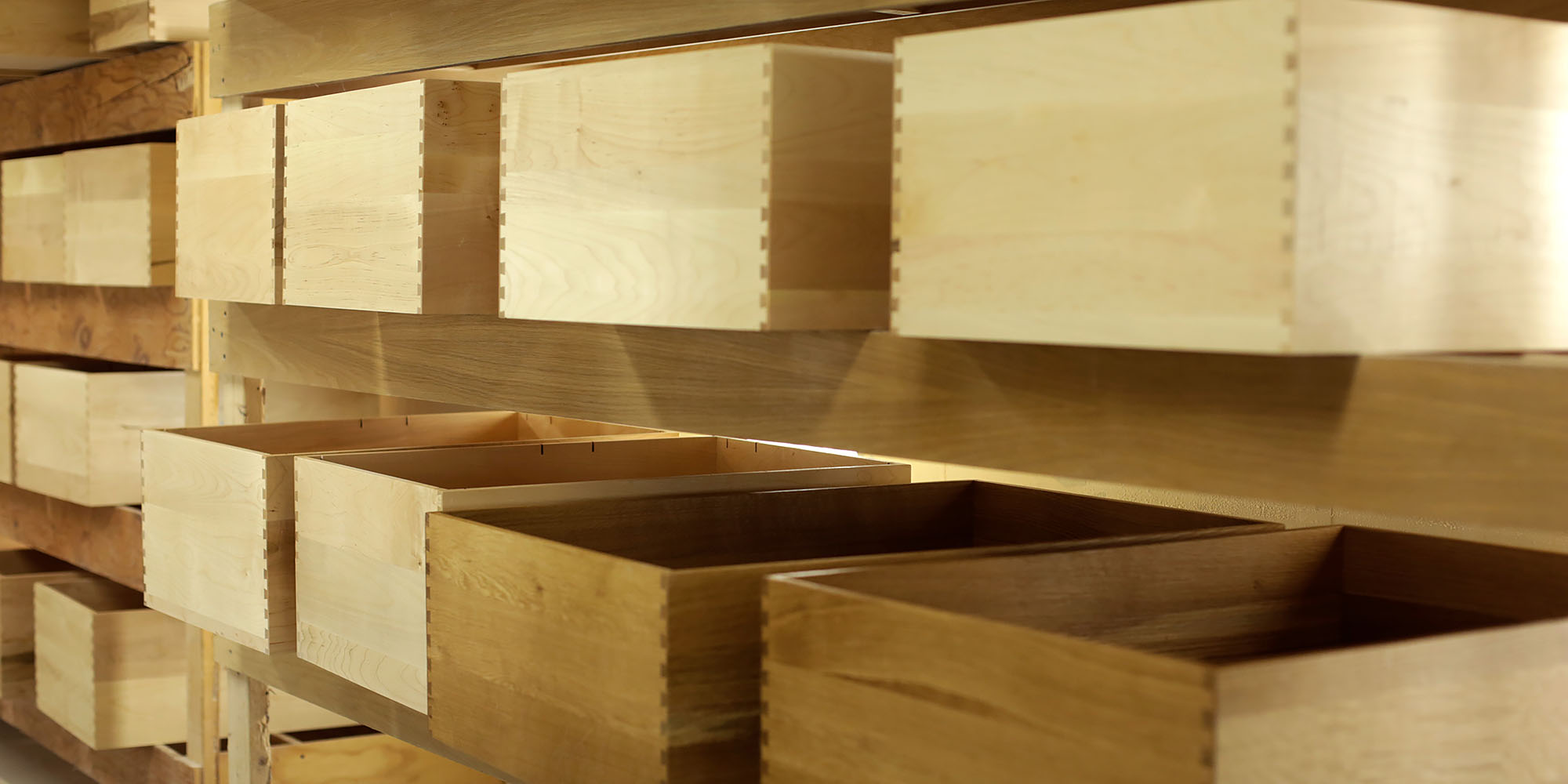 Eagle Woodworking Custom Dovetail Drawers Page